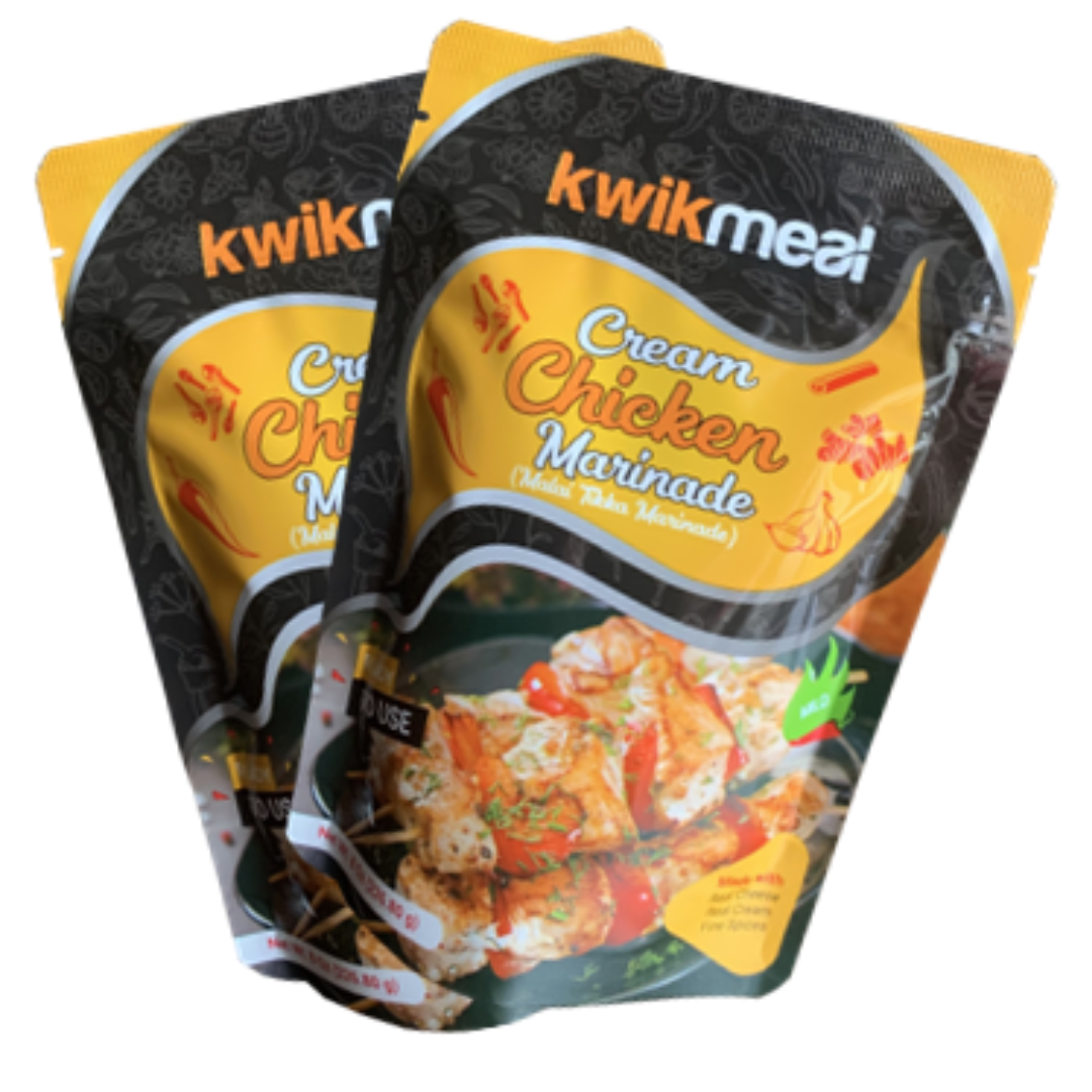 KwikMeal Cream Chicken Marinade / Malai Tikka Marinade – Kwik LLC
