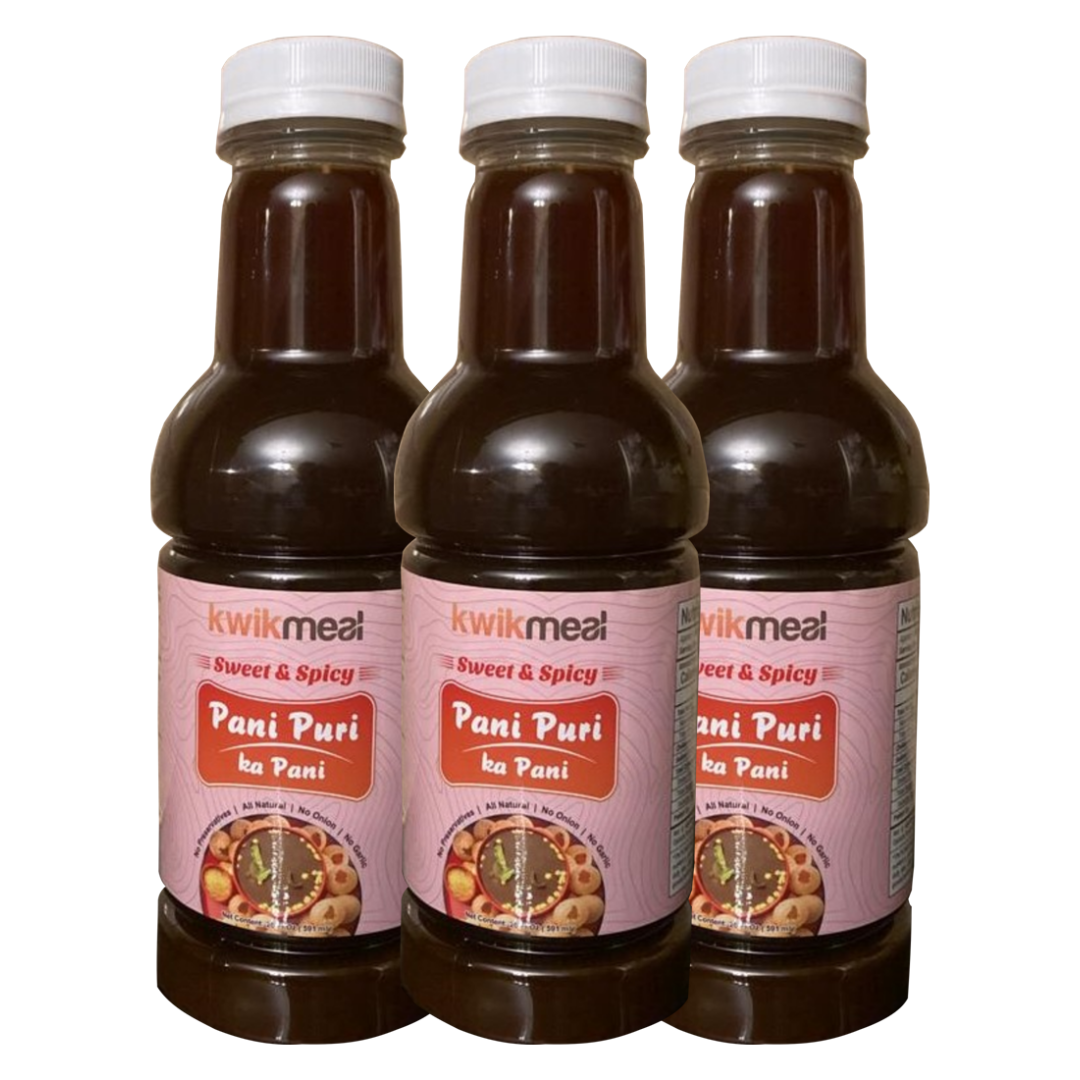 KwikMeal Pani Puri Ka Pani - Sweet & Spicy – Kwik LLC