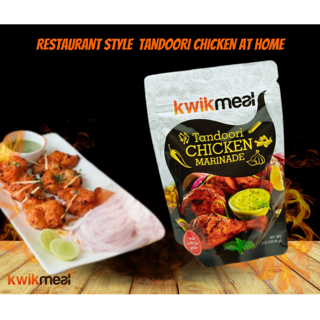 KwikMeal Tandoori Chicken Marinade – Kwik LLC